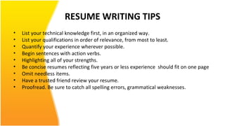 Resume ppt for Free | PPT