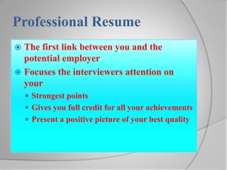 Resume | PDF | Resume Writing and Advice | Job Search