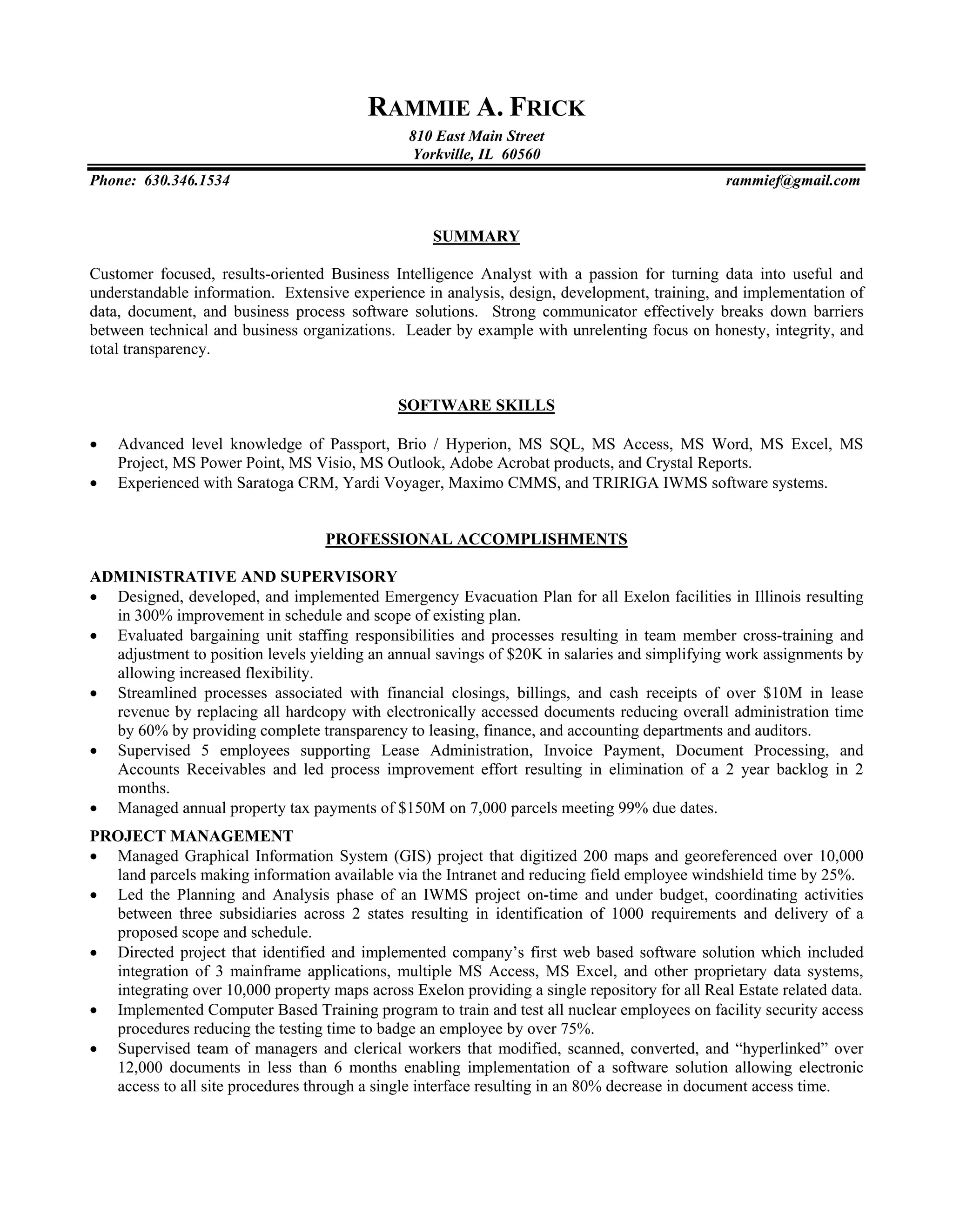 Resume | PDF | Computer Software and Applications | Computing