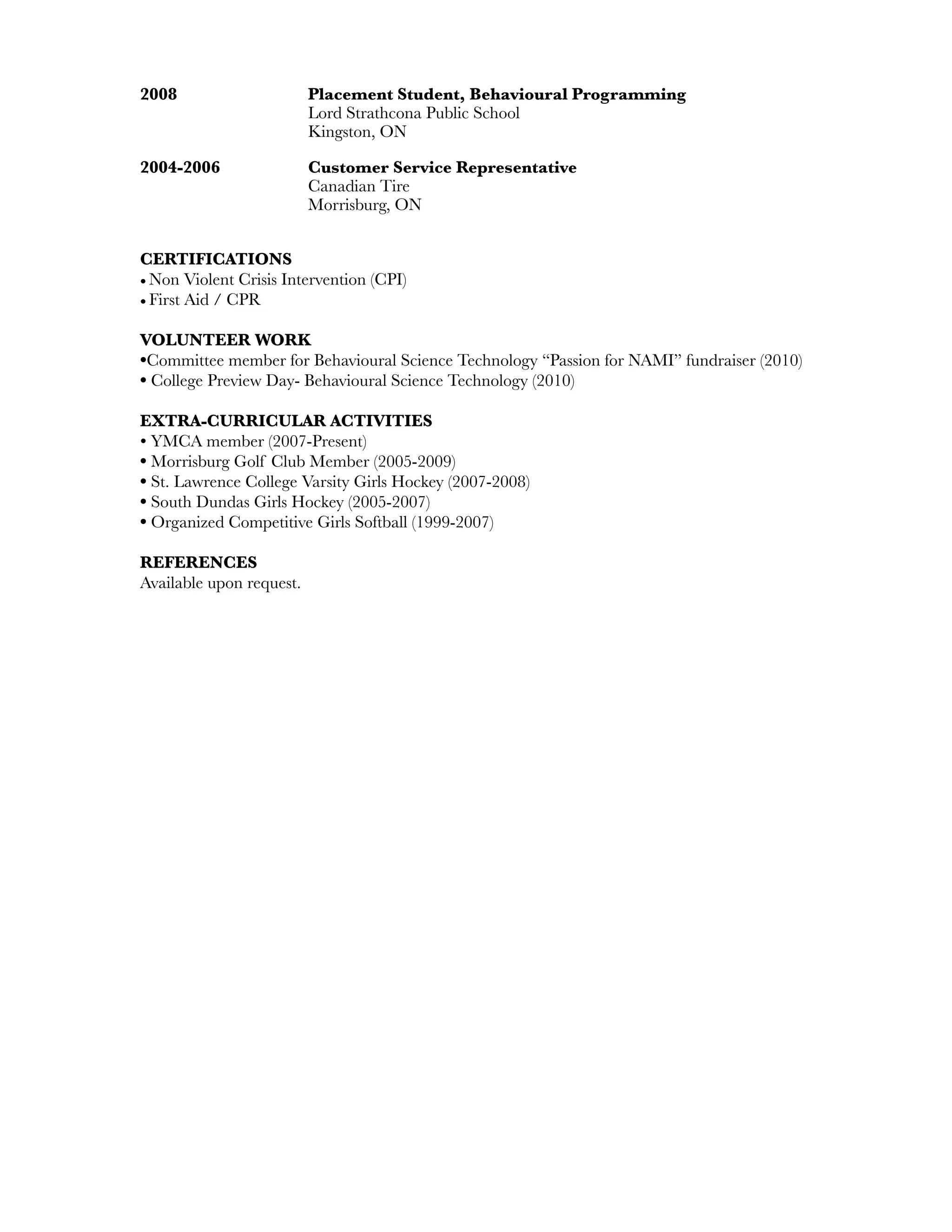 Resume | PDF