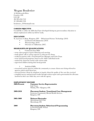 Resume | PDF
