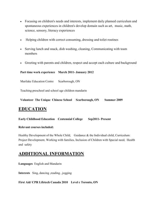 Resume | PDF
