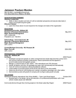 Resume | PDF