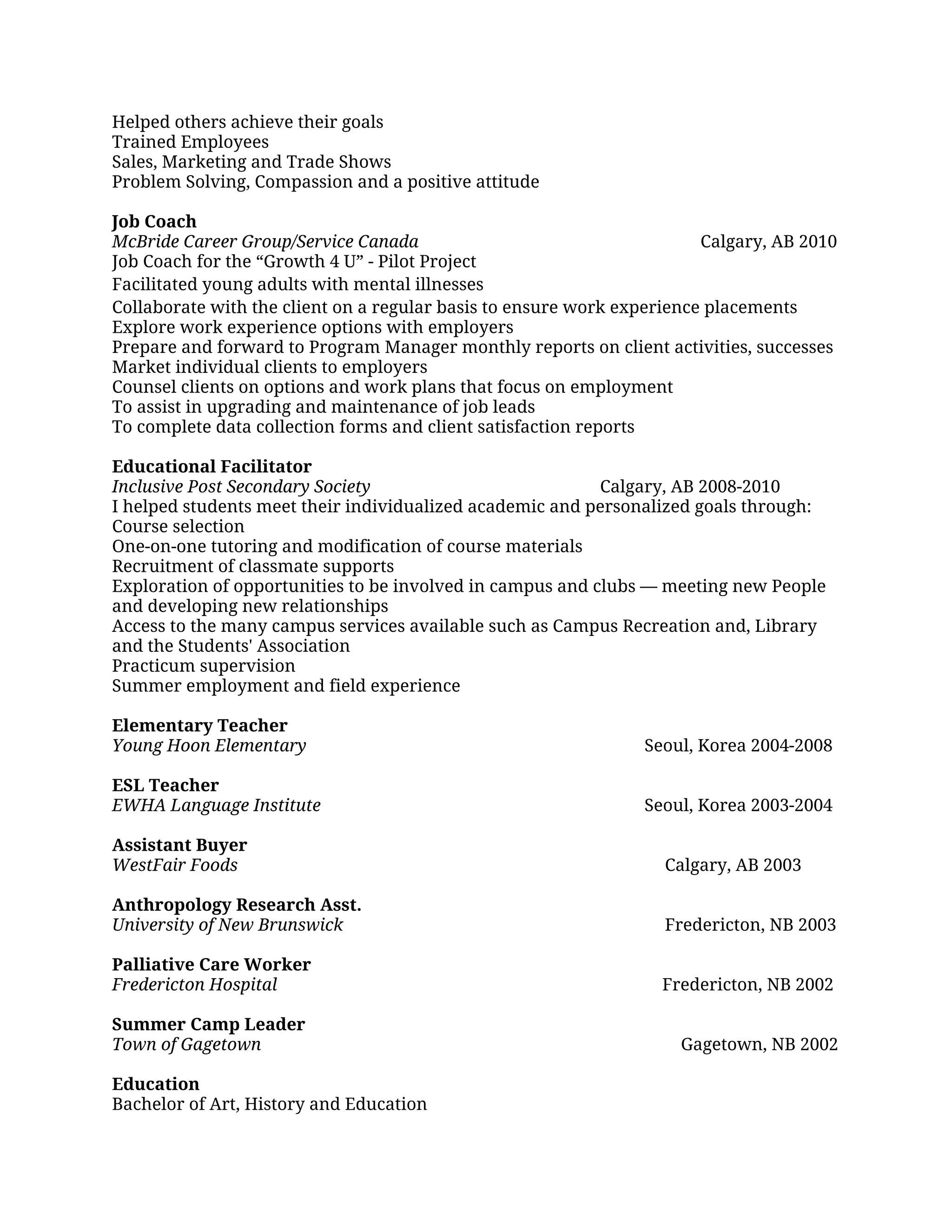Resume | PDF
