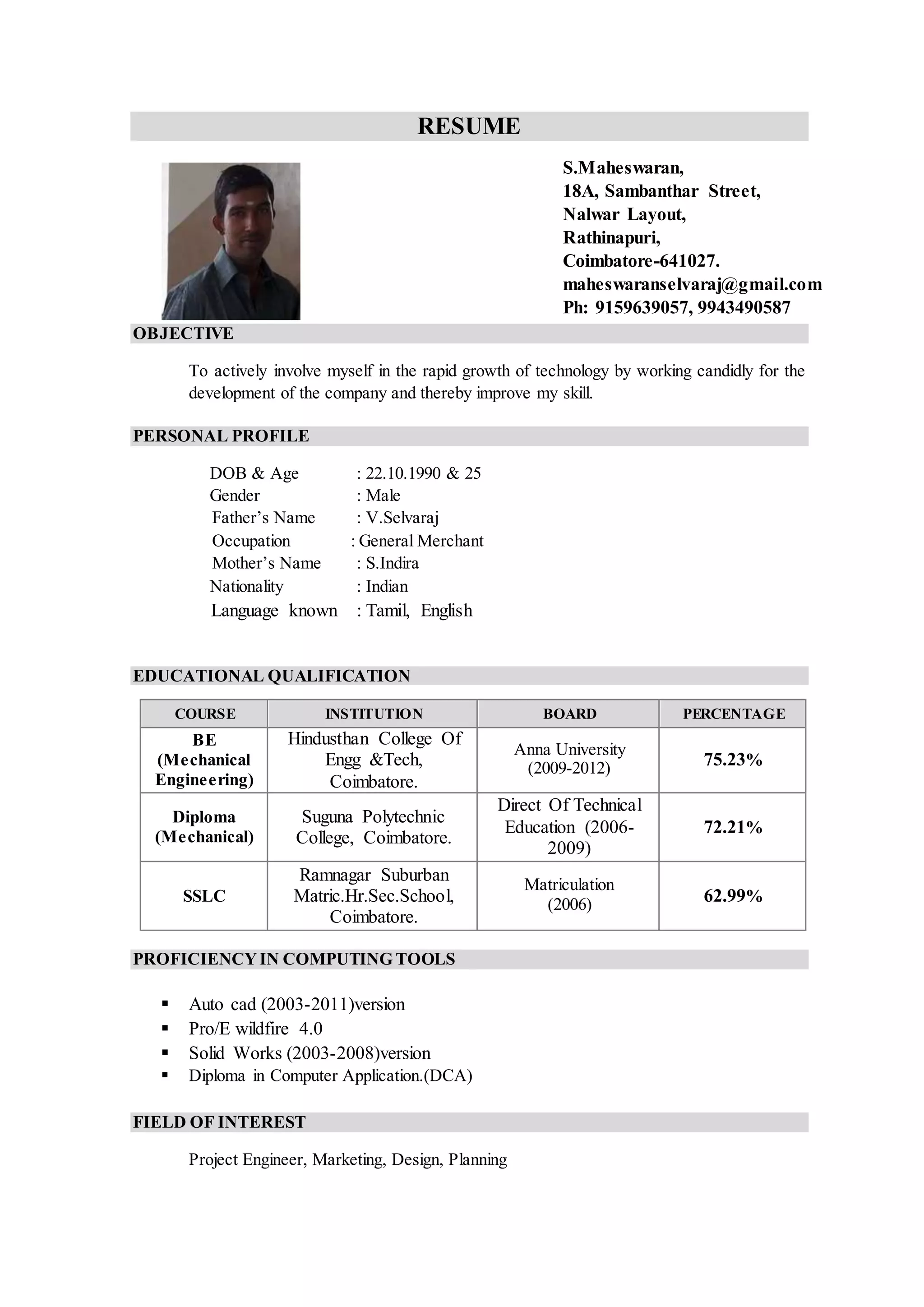 Resume | DOCX