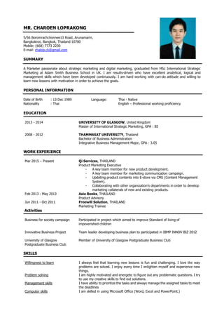 Resume | PDF