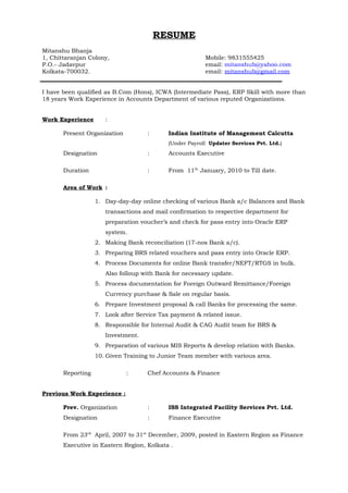 Resume | PDF