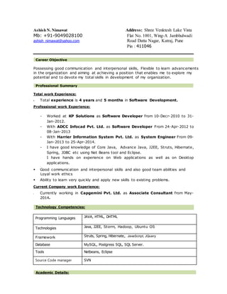 Resume | PDF