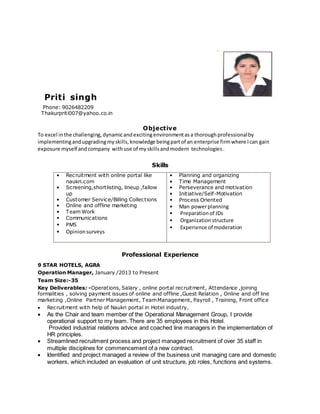 Resume | PDF