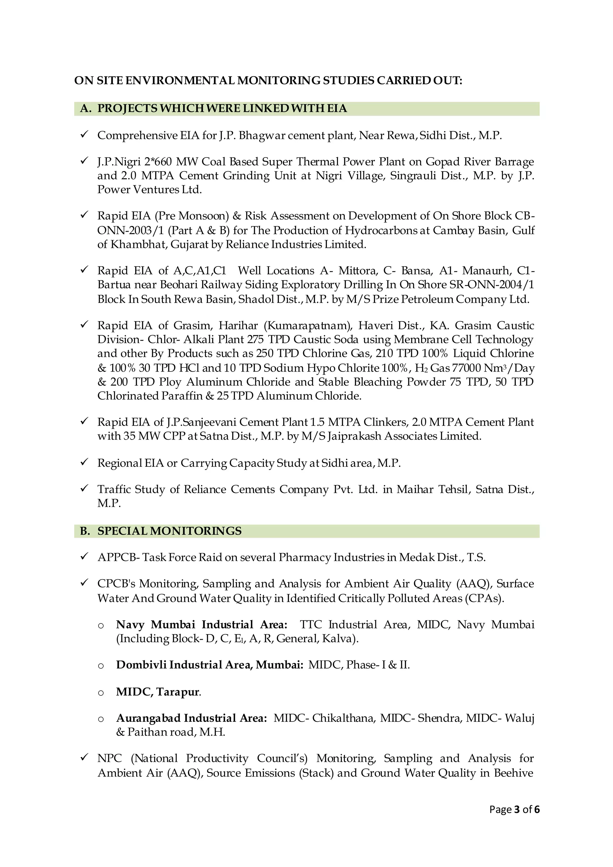 Resume: Environmental Scientist | PDF