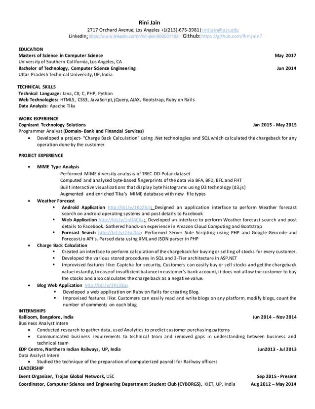 Resume | PDF
