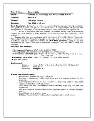 Resume | PDF