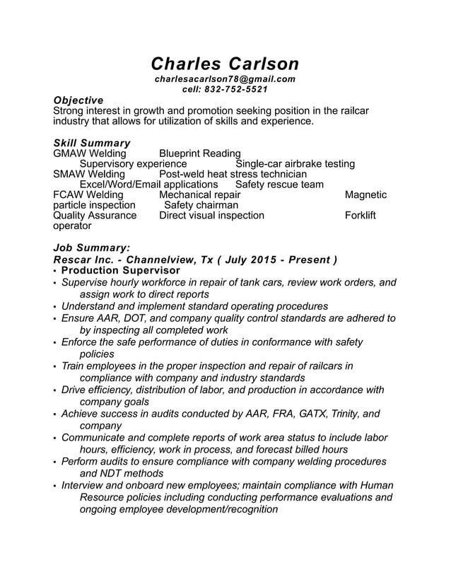 Resume | RTF | Business | Business and Finance