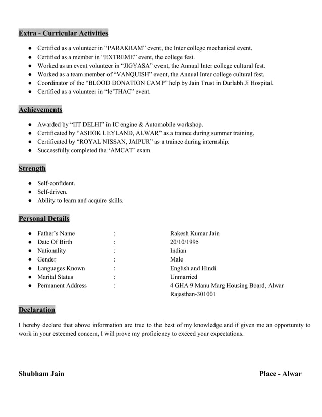 Resume. docx | PDF