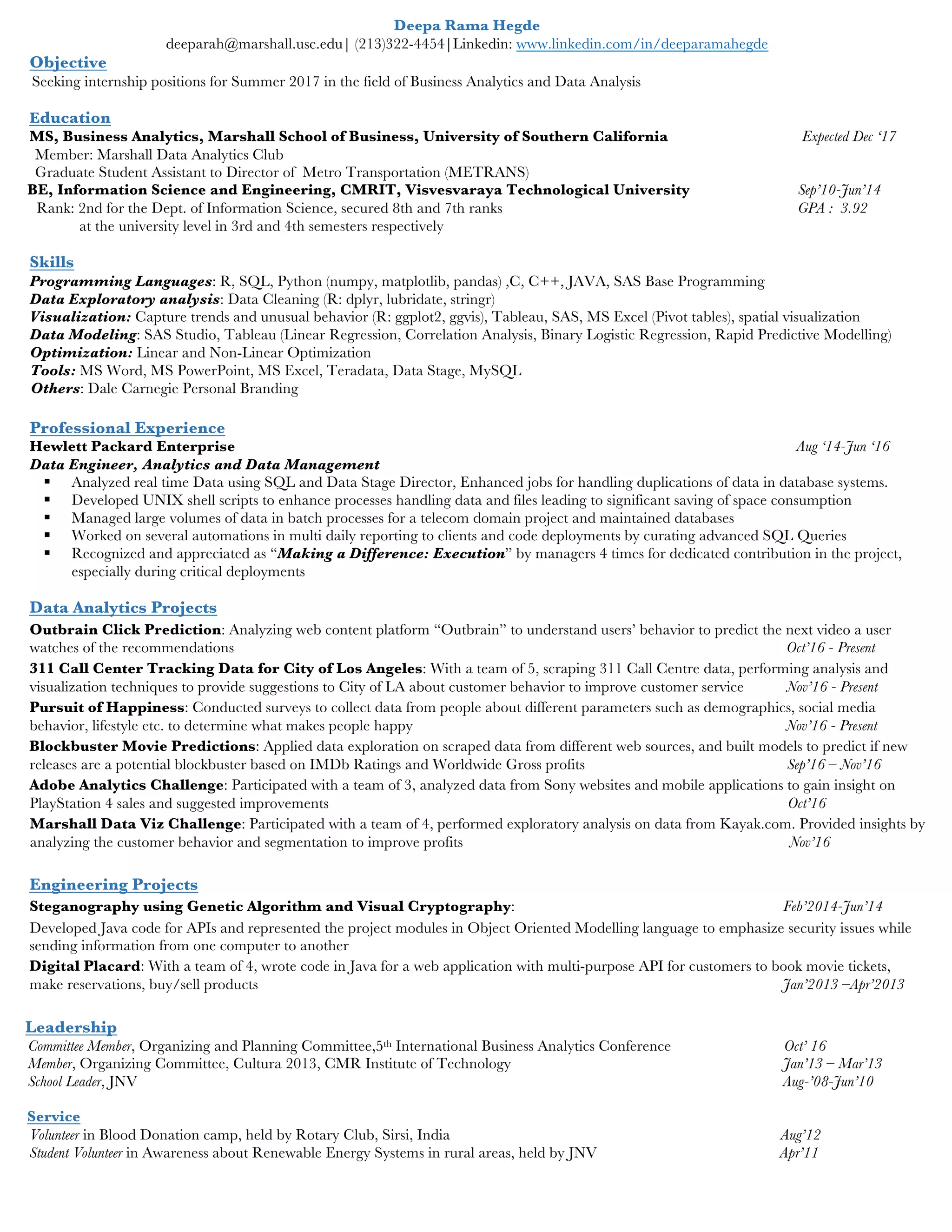 Resume | PDF
