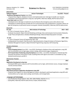 Resume | PDF
