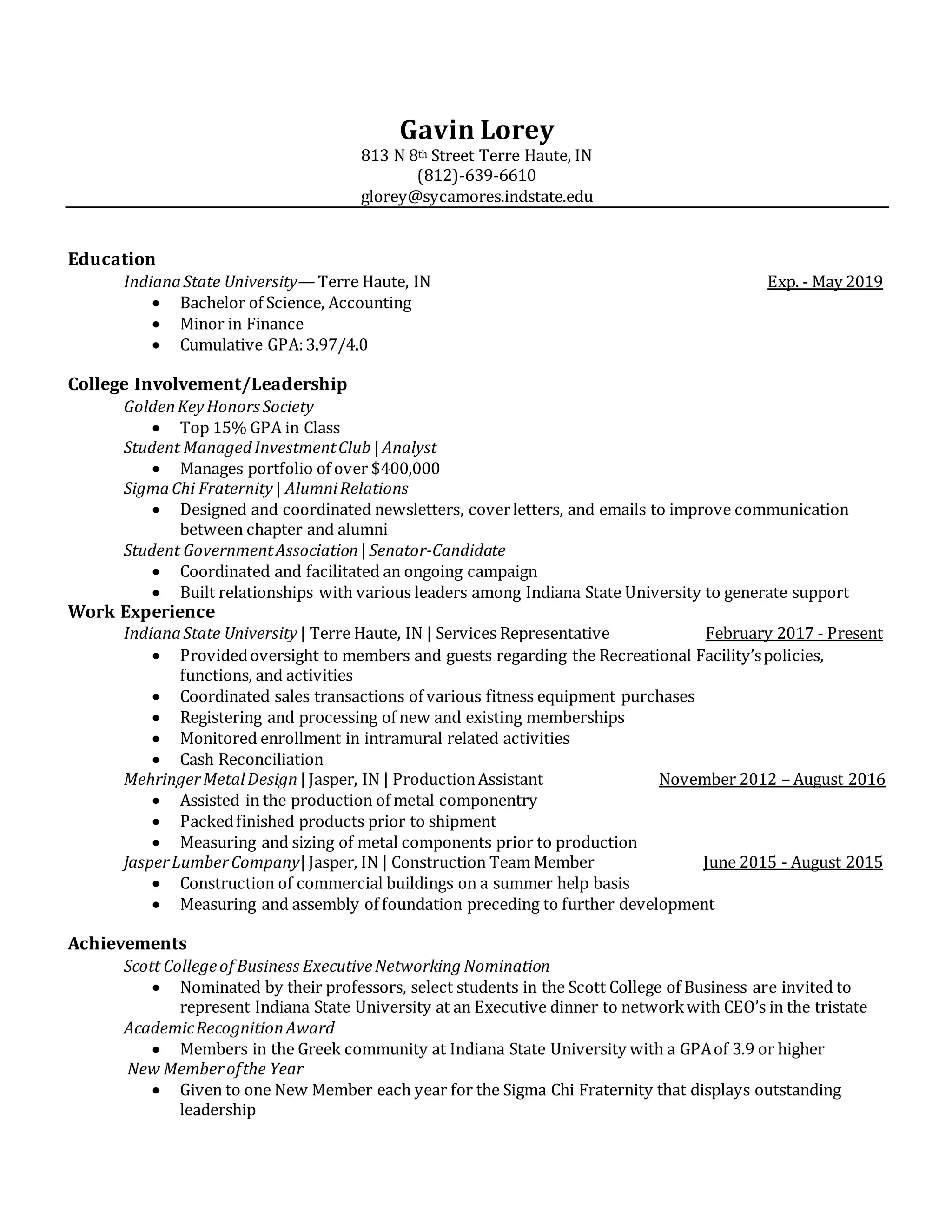 Resume | DOCX
