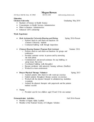Resume | DOCX