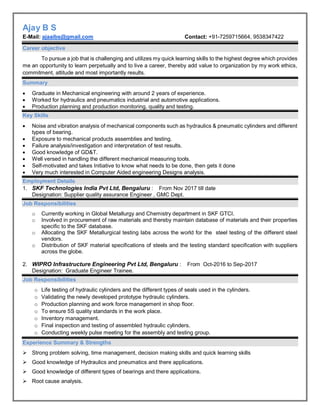 Resume | PDF