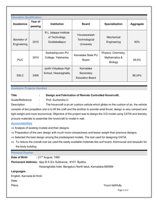 Resume | PDF | Physics | Science