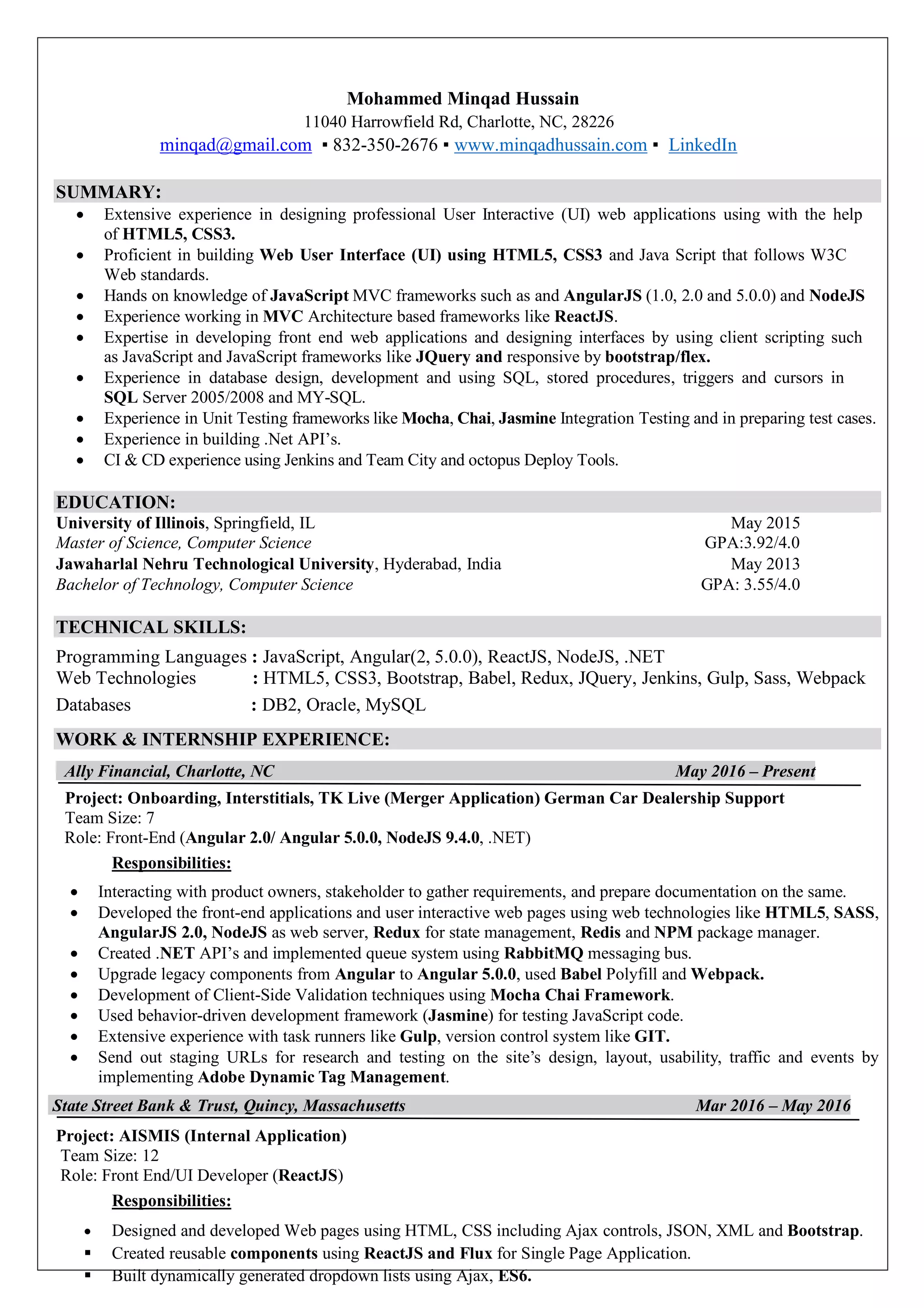 Resume | PDF