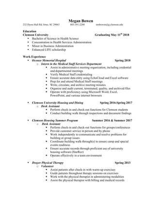 Resume | PDF | Careers