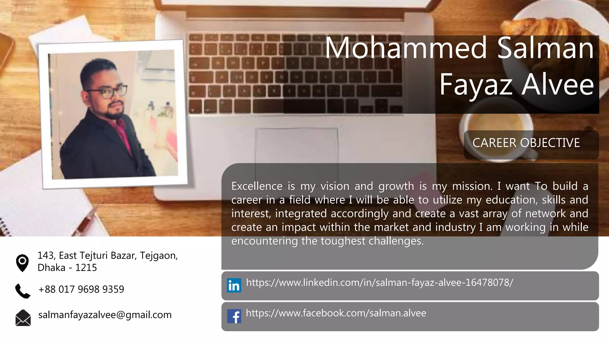 Resume OF Salman Fayaz | PPTX