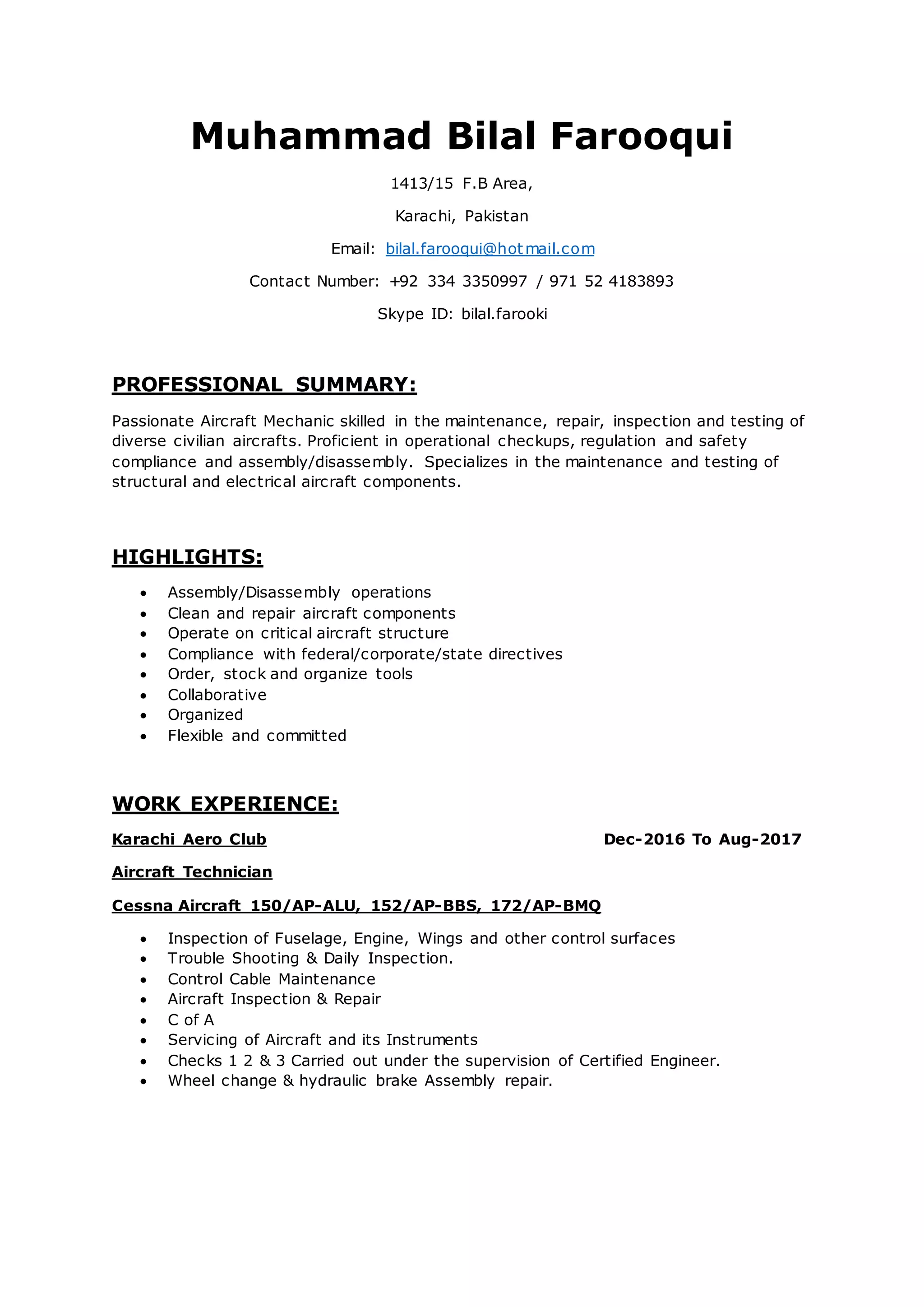 Resume | PDF