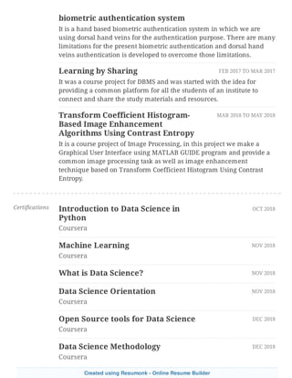 Resume | PDF | Databases | Computer Software and Applications
