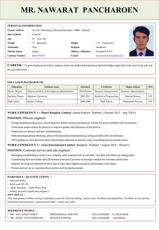 Resume.docx | Business Administration | Business