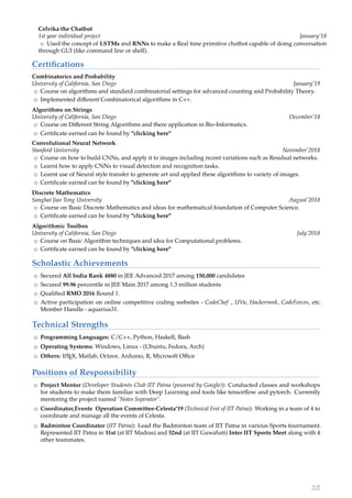 Resume | PDF