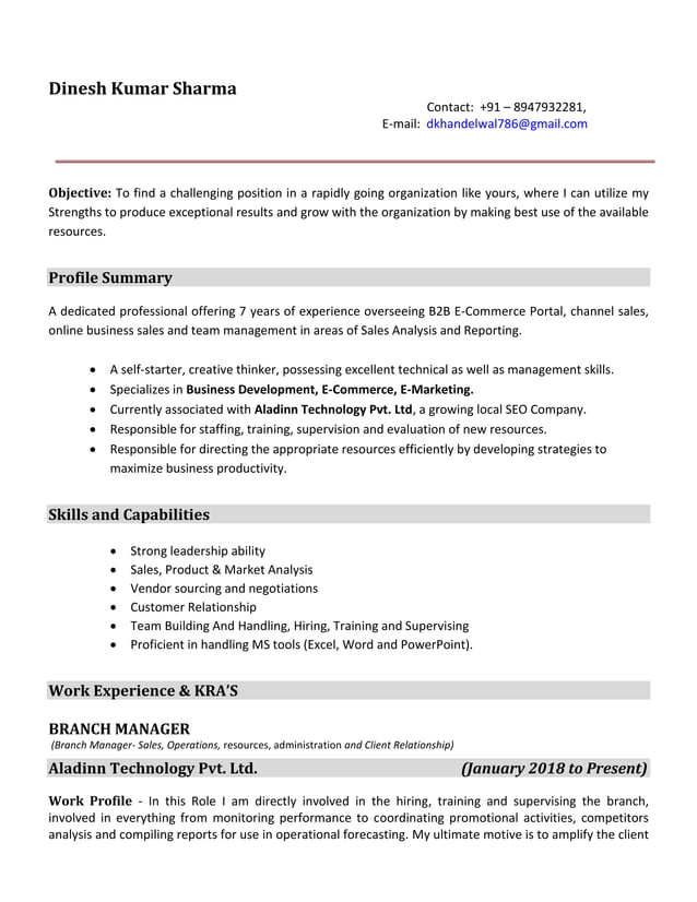 Updated Resume | PDF | Business Administration | Business