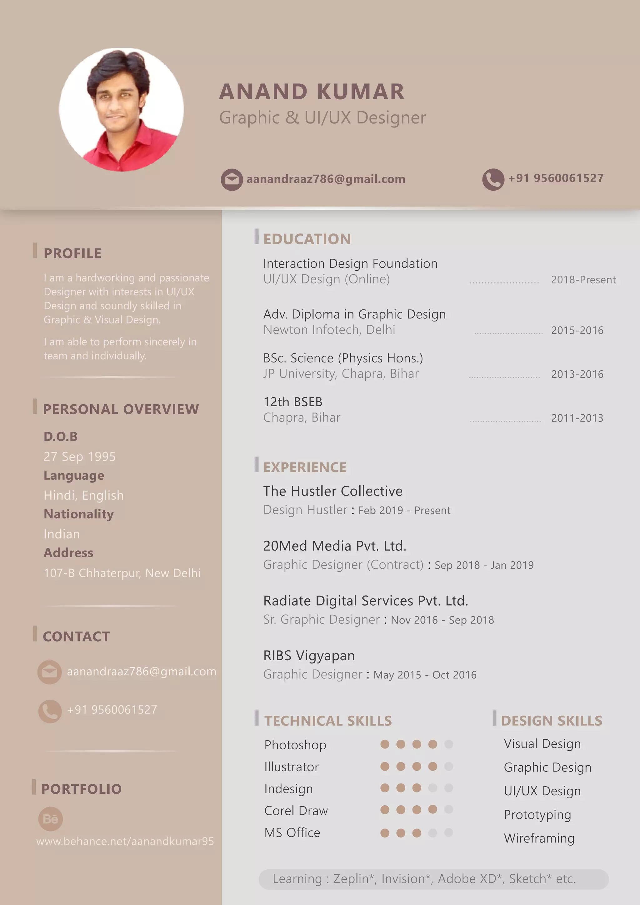 Anand Kumar - CV | PDF