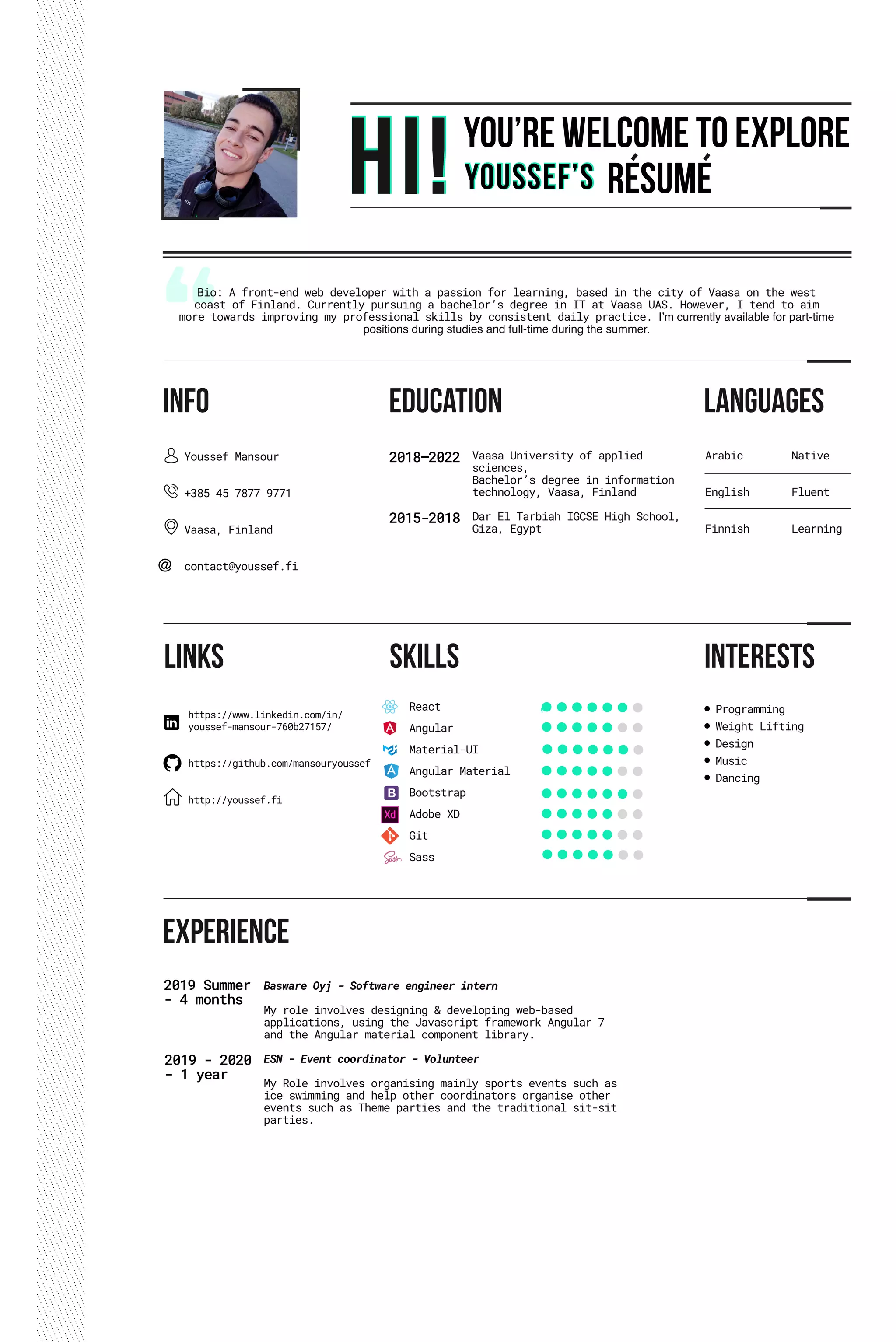 Resume | PDF | Programming Languages | Computing
