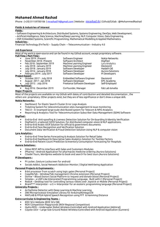 Resume-Nov2019 | PDF