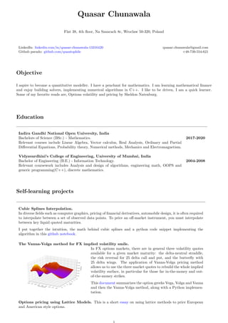 Resume | PDF