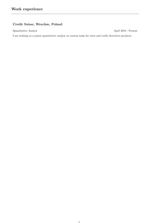 Resume | PDF