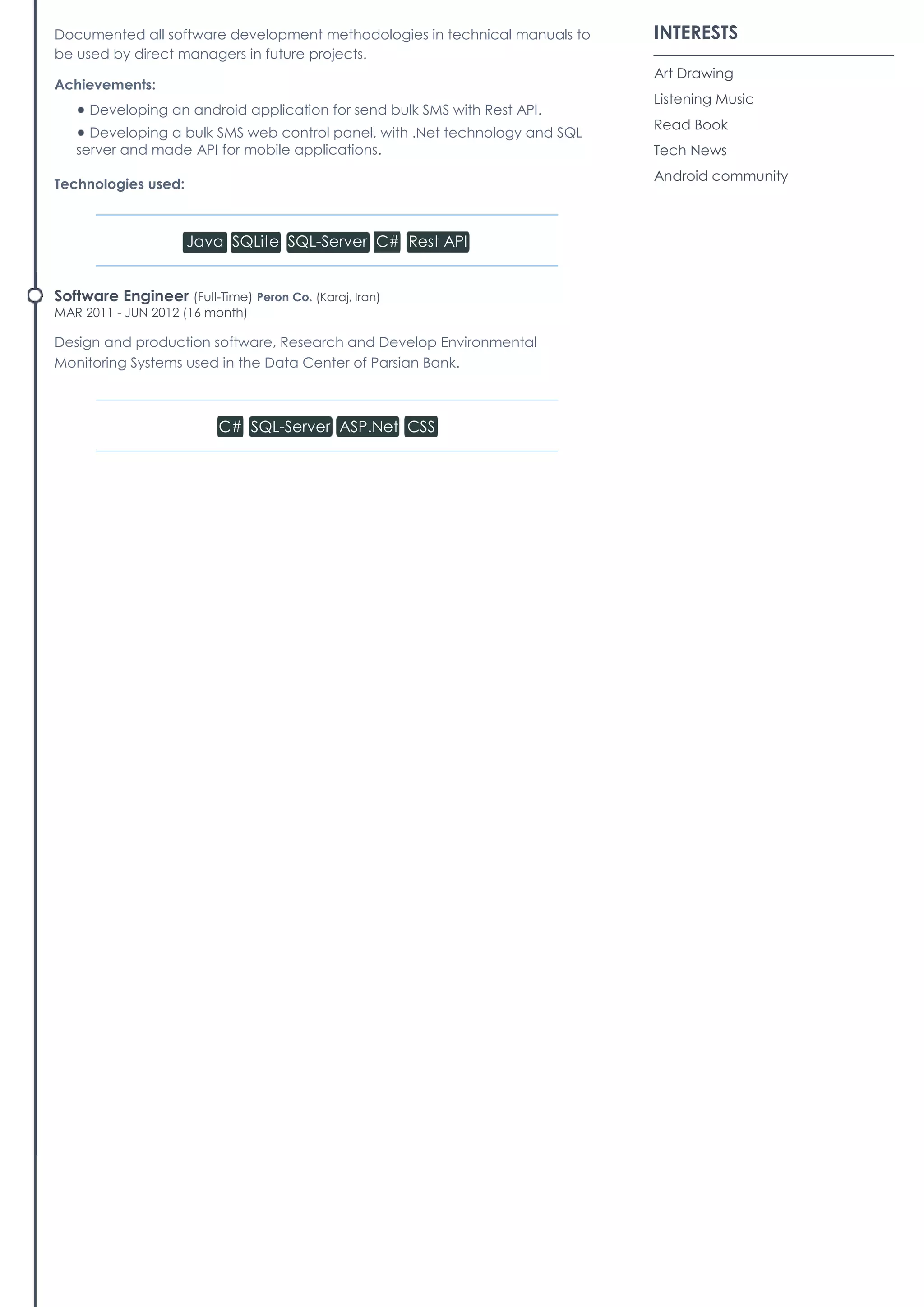 Saeed Hashemi CV | PDF