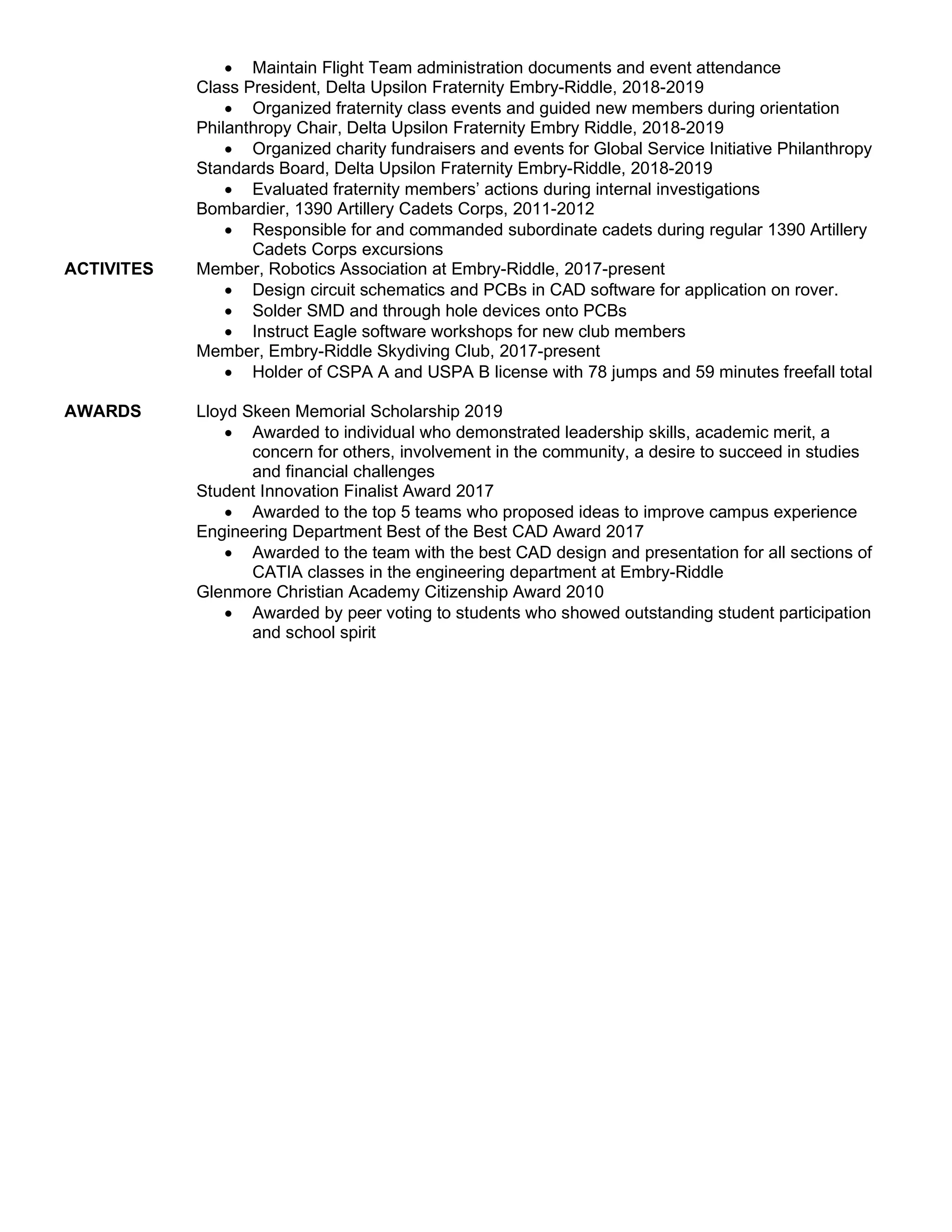 Resume | PDF