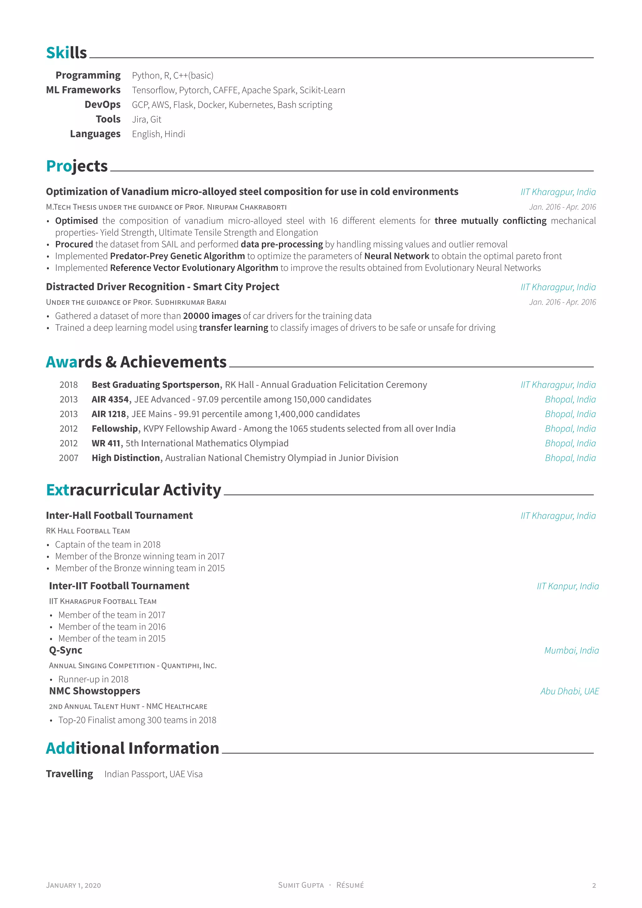 Resume | PDF