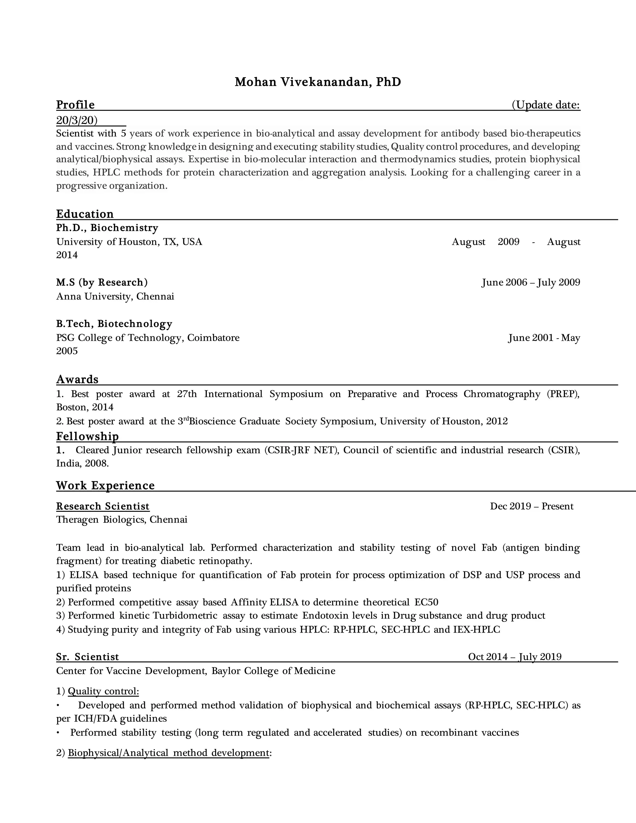 Resume | DOC