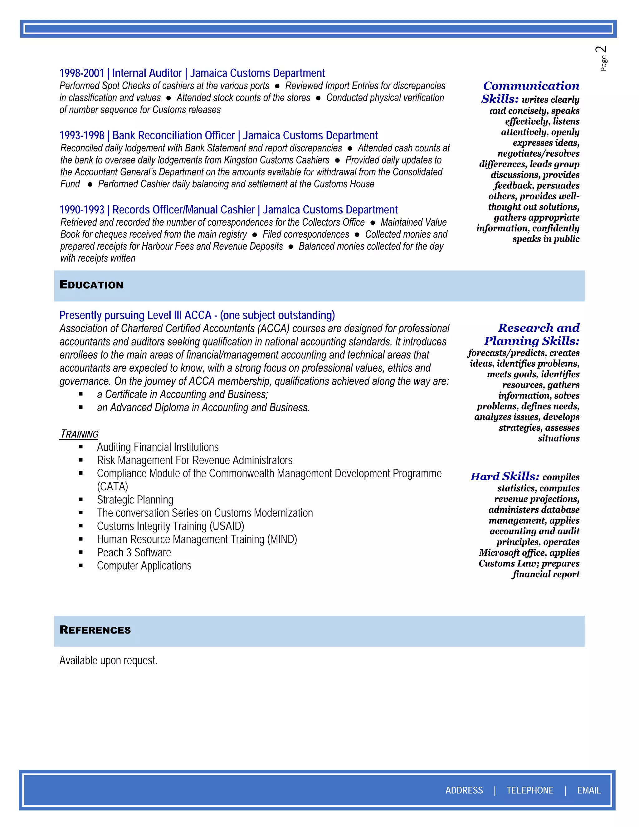 Resume 2014 | PDF