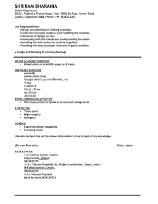 Resume | PDF | Free Download