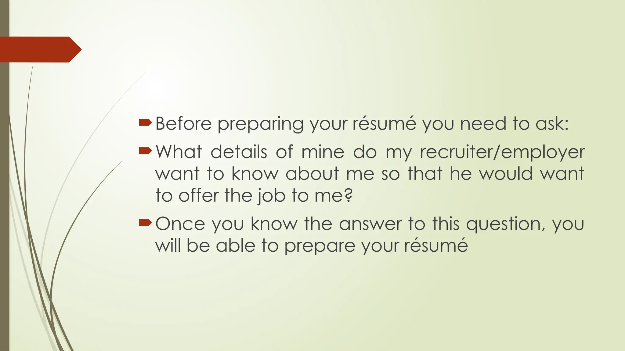 Resume sample paper and the procedure for making resume | PPTX