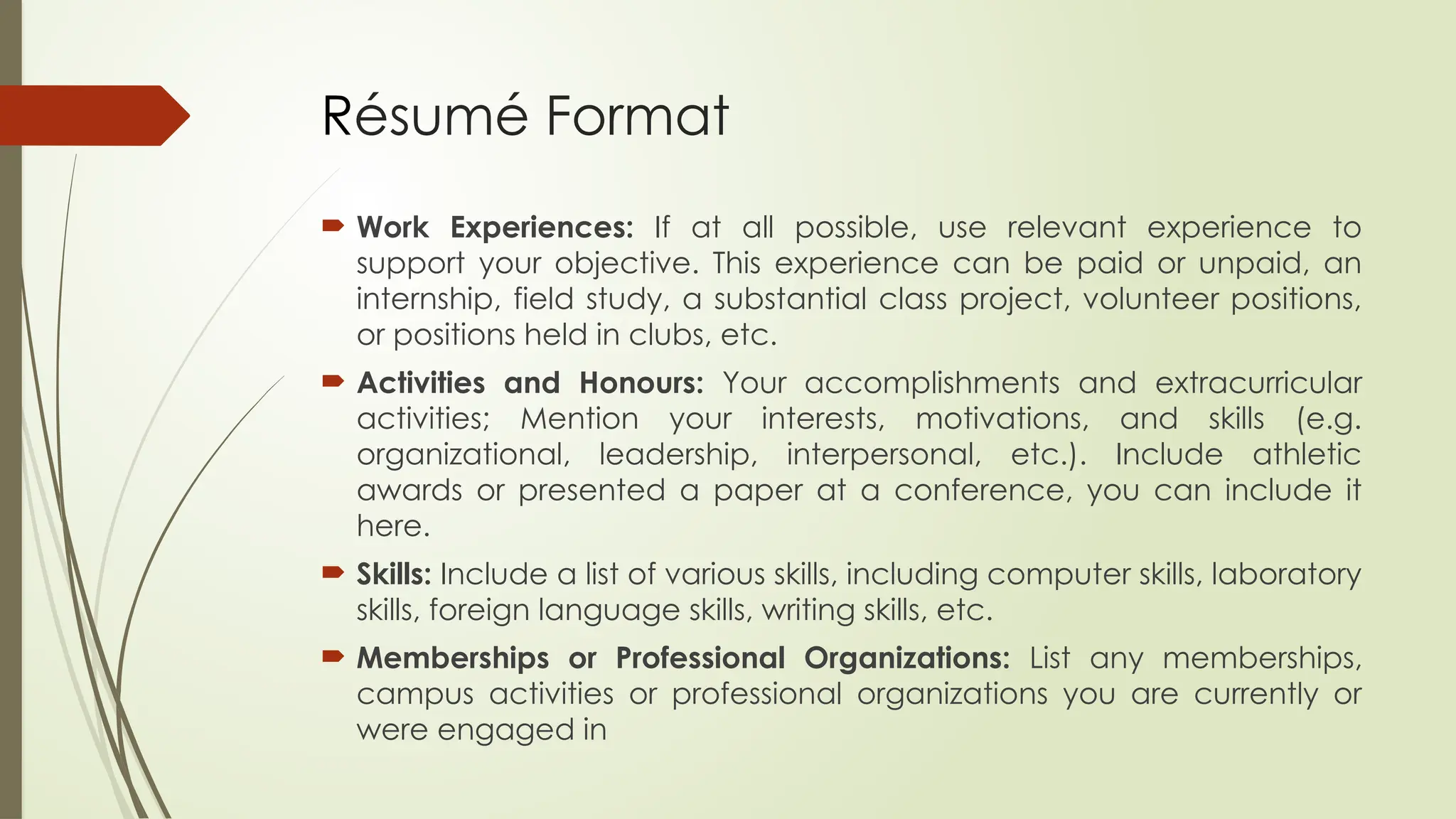 Resume sample paper and the procedure for making resume | PPTX