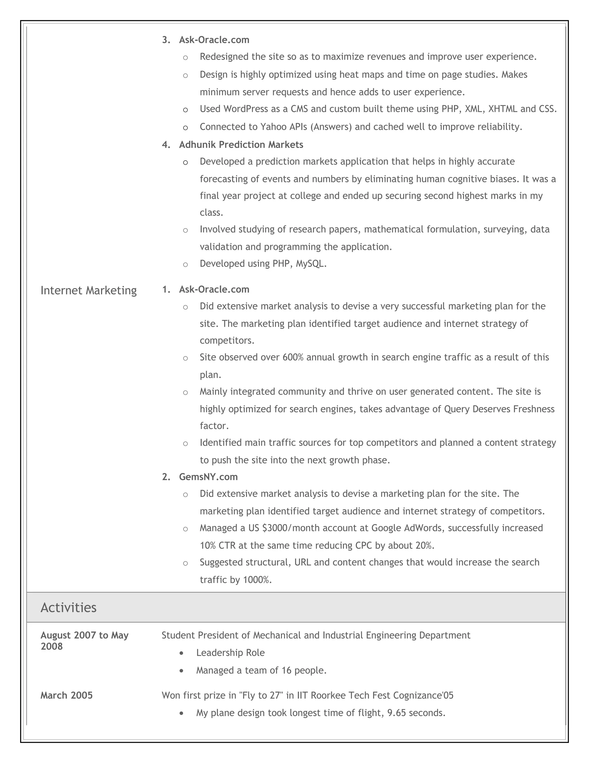 Resume - Arpit Tambi | PDF