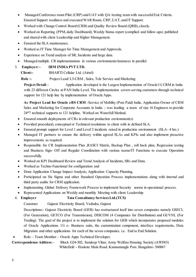 Resume arvind -csm | PDF