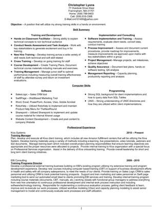 Resume - Chris Lyons | PDF