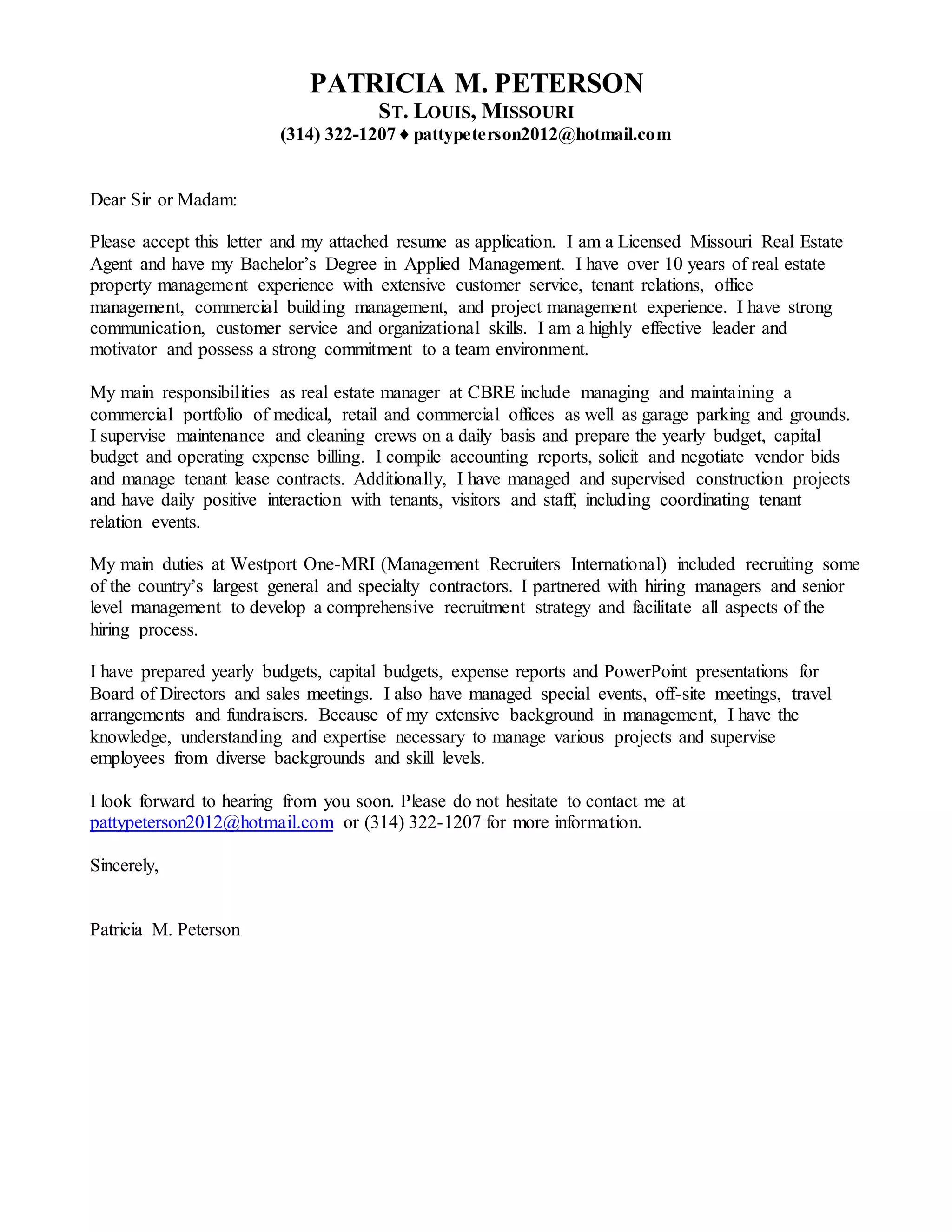 Patricia Peterson | DOCX