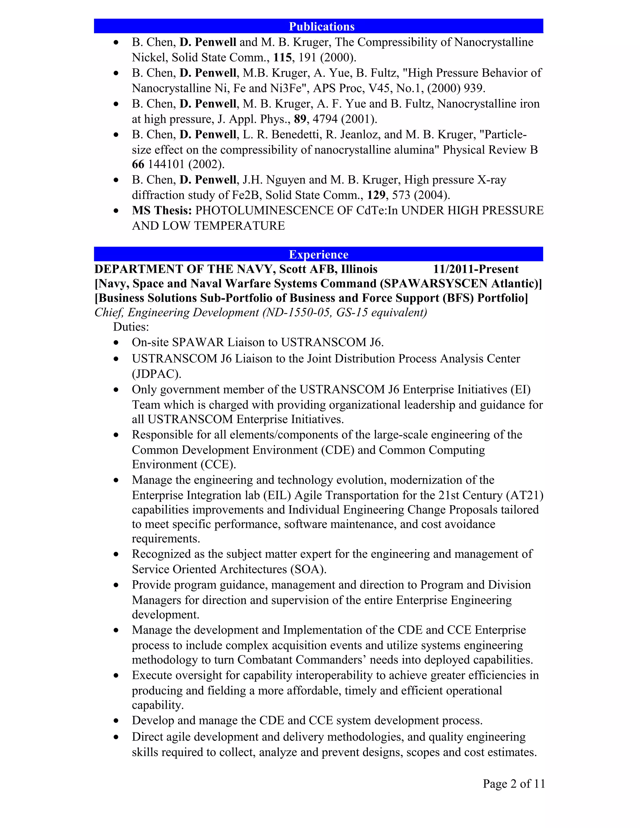 Resume - David Penwell | DOC